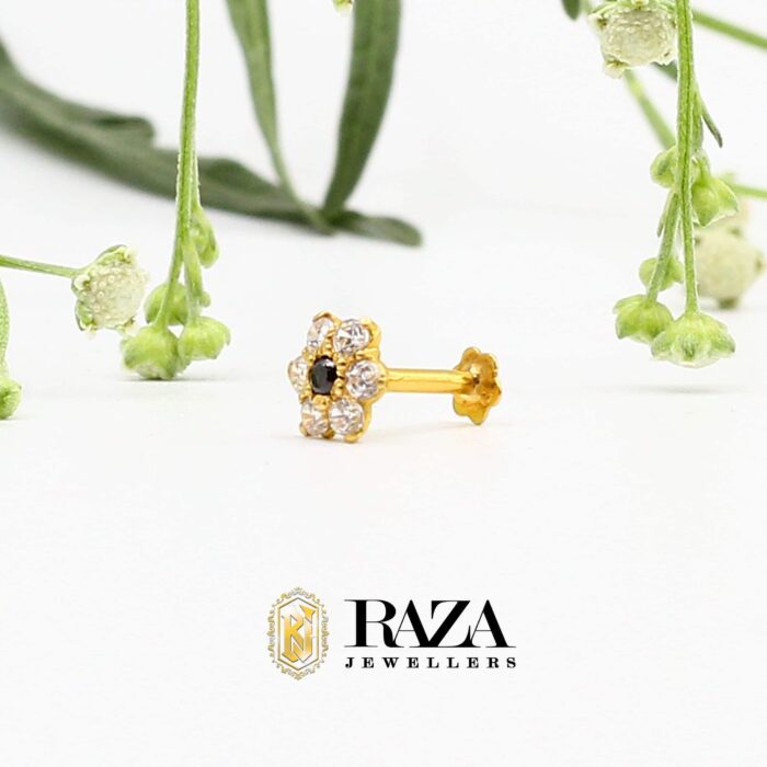 Gold Nose Pin Price | Unique 18k - 22k Nose Pins Online