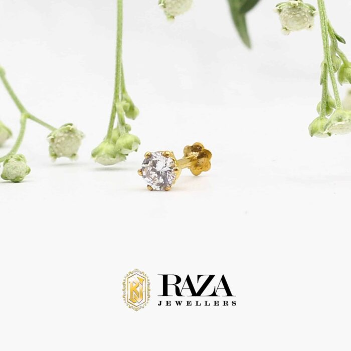 Gold Nose Pin Price | Unique 18k - 22k Nose Pins Online