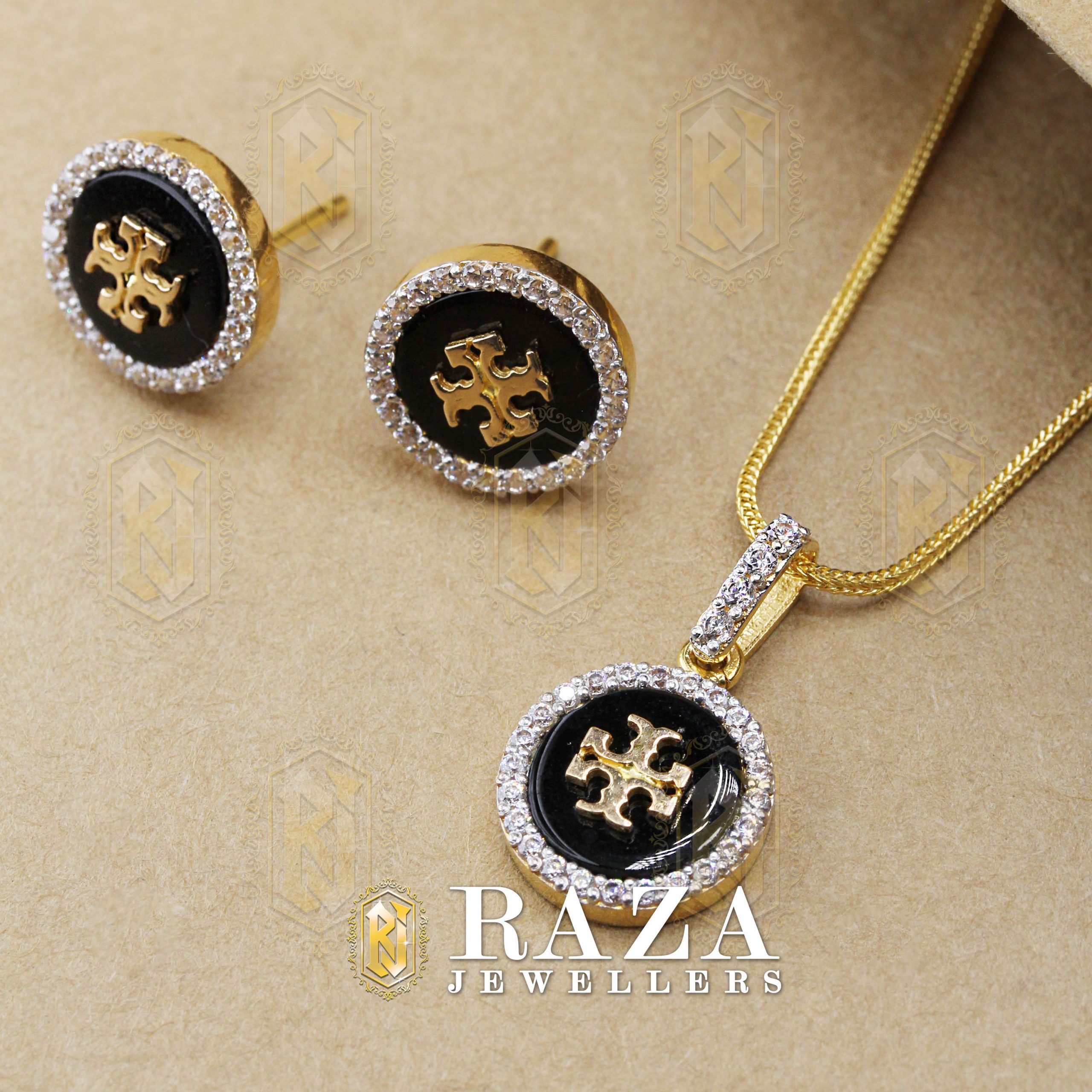GOLD LOCKET SET » Raza Jewellers