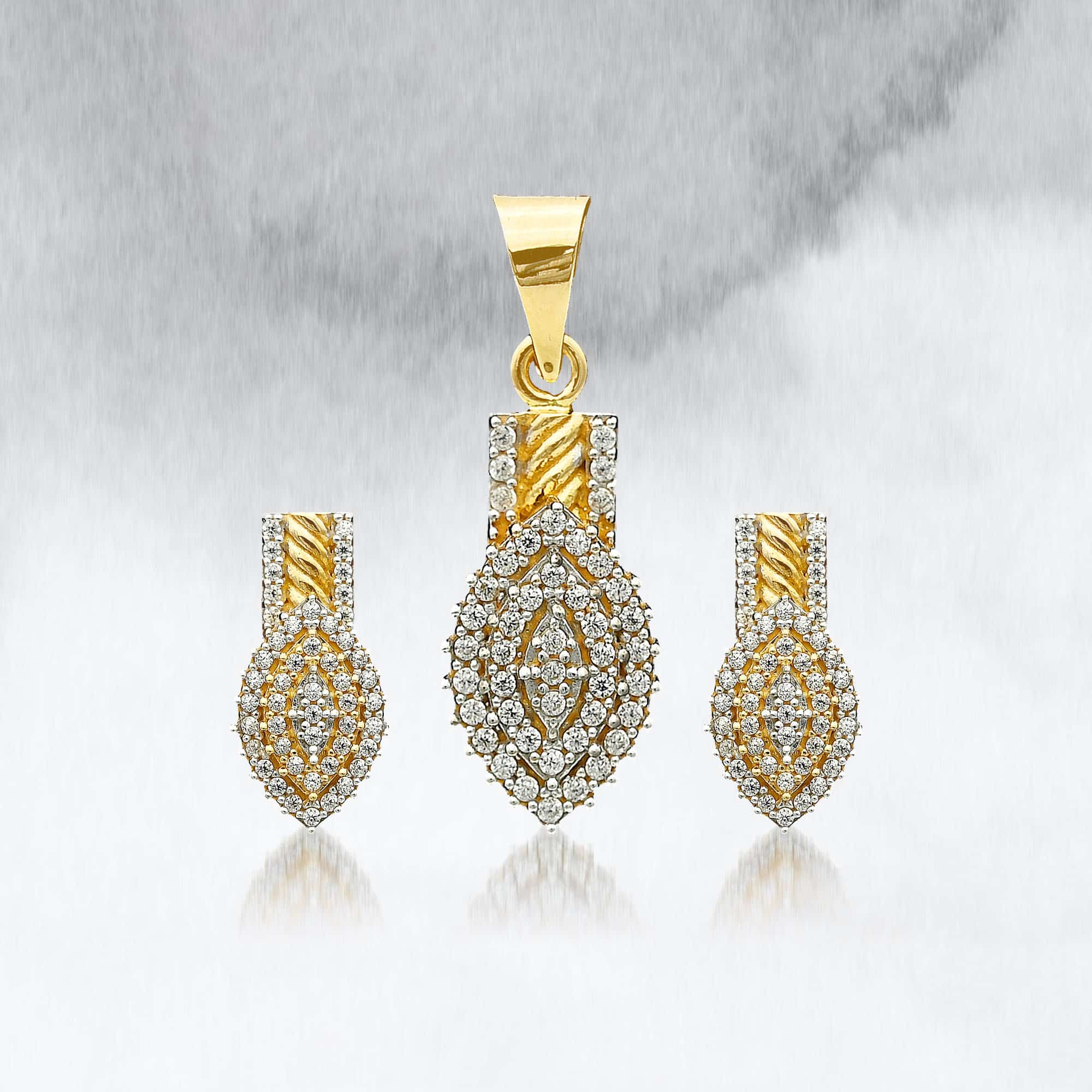 GOLD LOCKET SET » Raza Jewellers