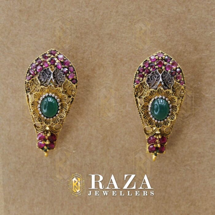 Gold Earrings Price in Pakistan 18k, 22k (Girls & Ladies)