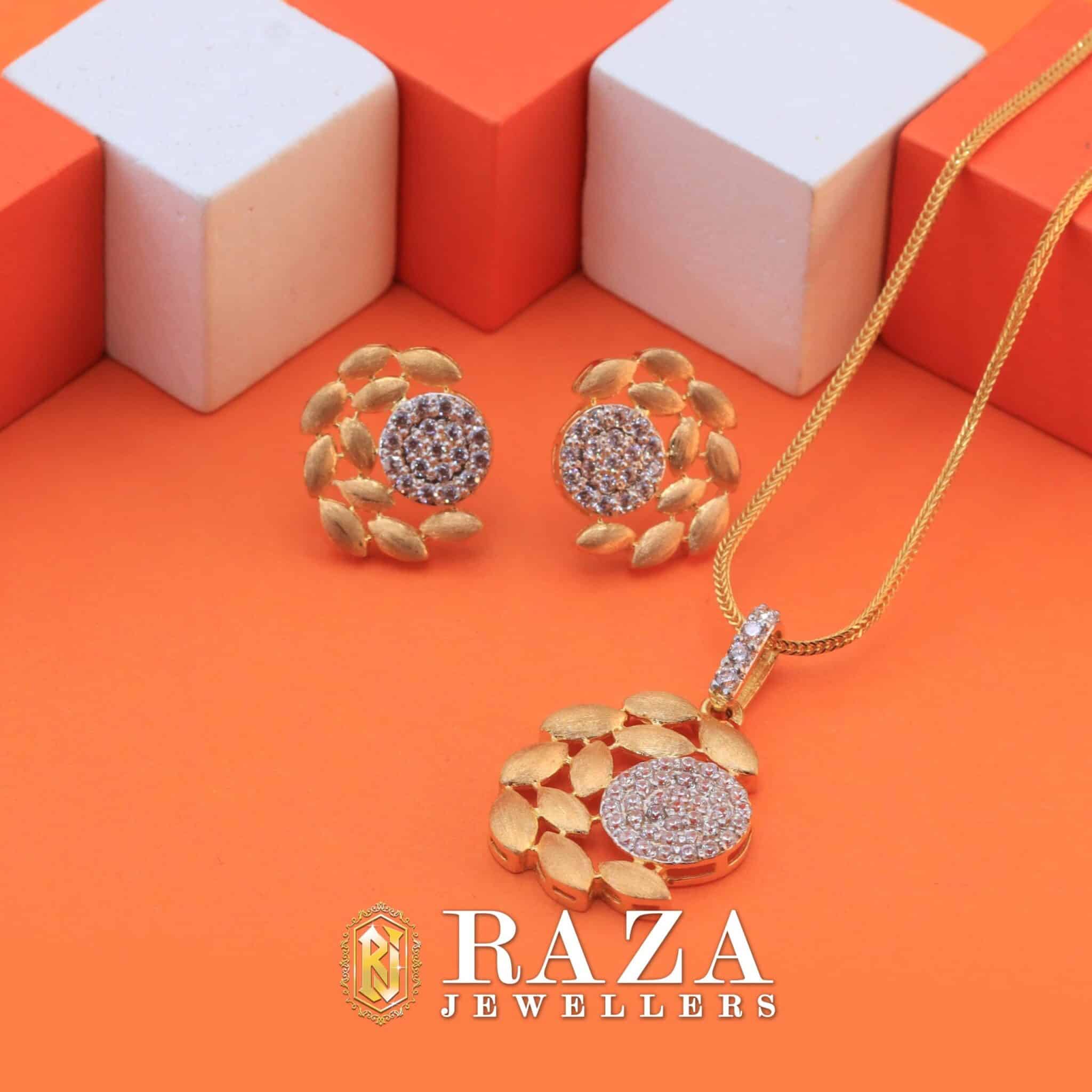 GOLD LOCKET SET » Raza Jewellers