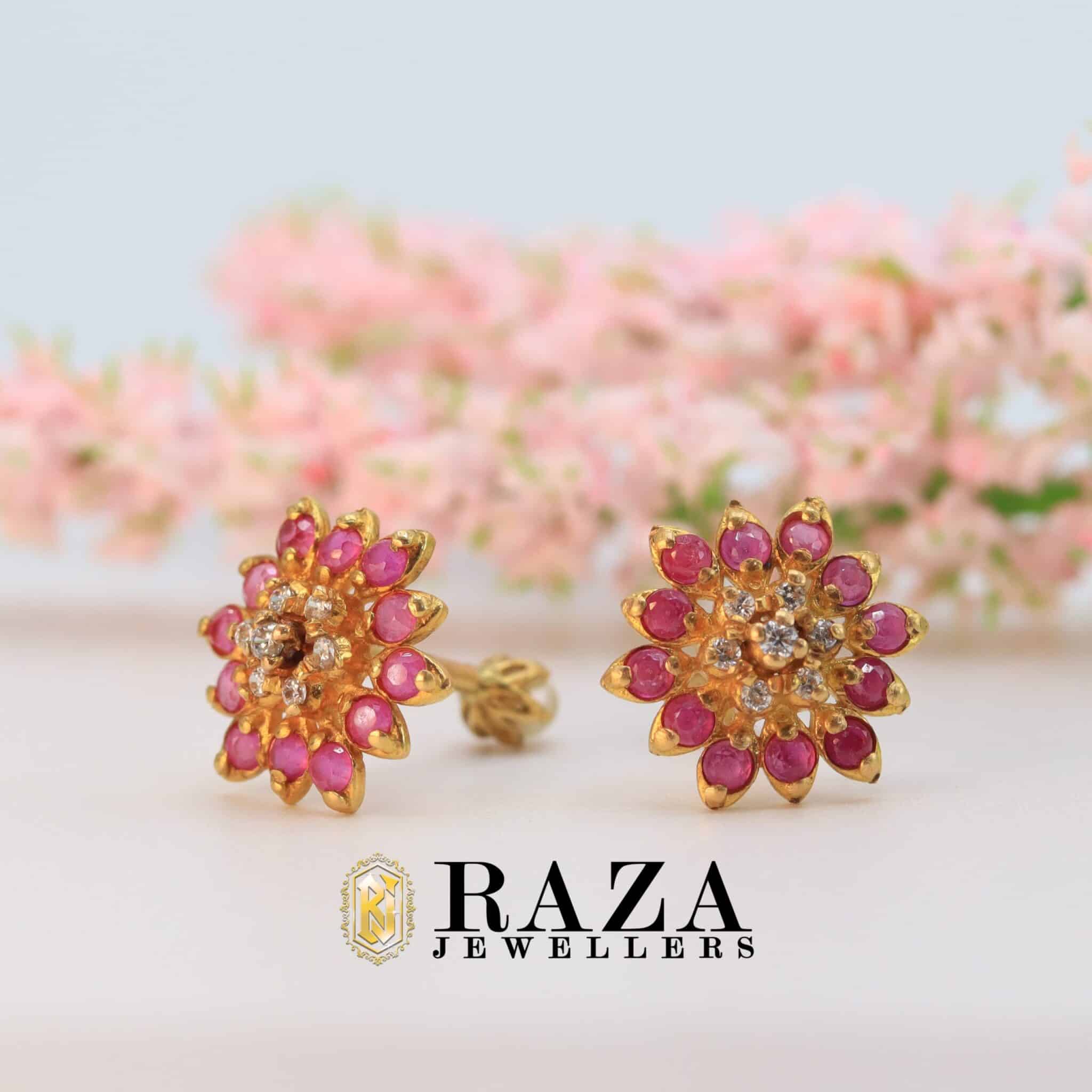 GOLD RUBY TOPS » Raza Jewellers
