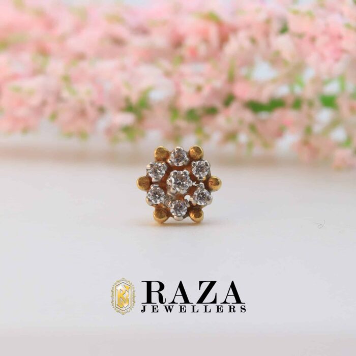 Gold Nose Pin Price | Unique 18k - 22k Nose Pins Online