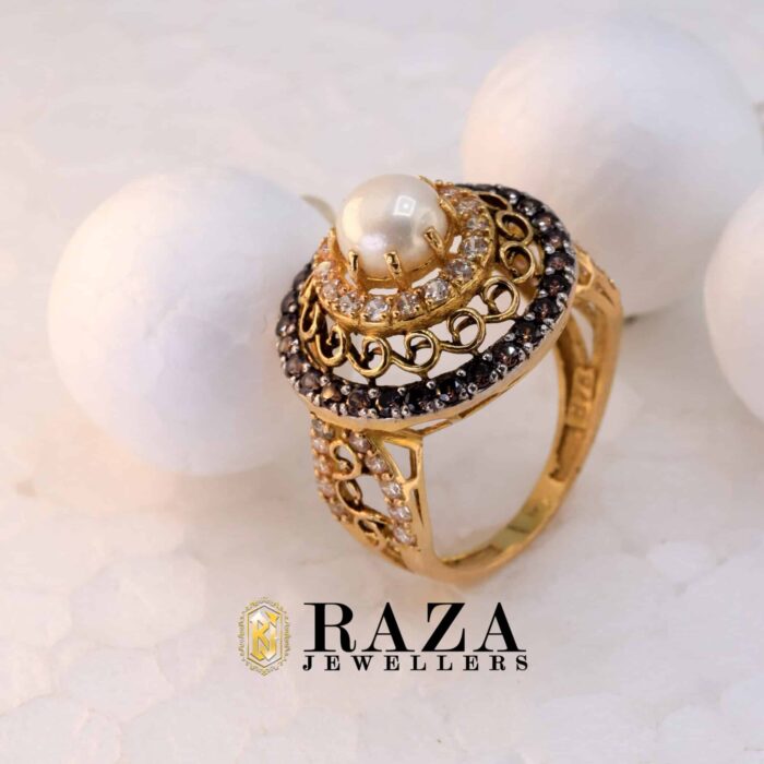 Gold Rings Price in Pakistan (Latest Women Design 22K, 18K)
