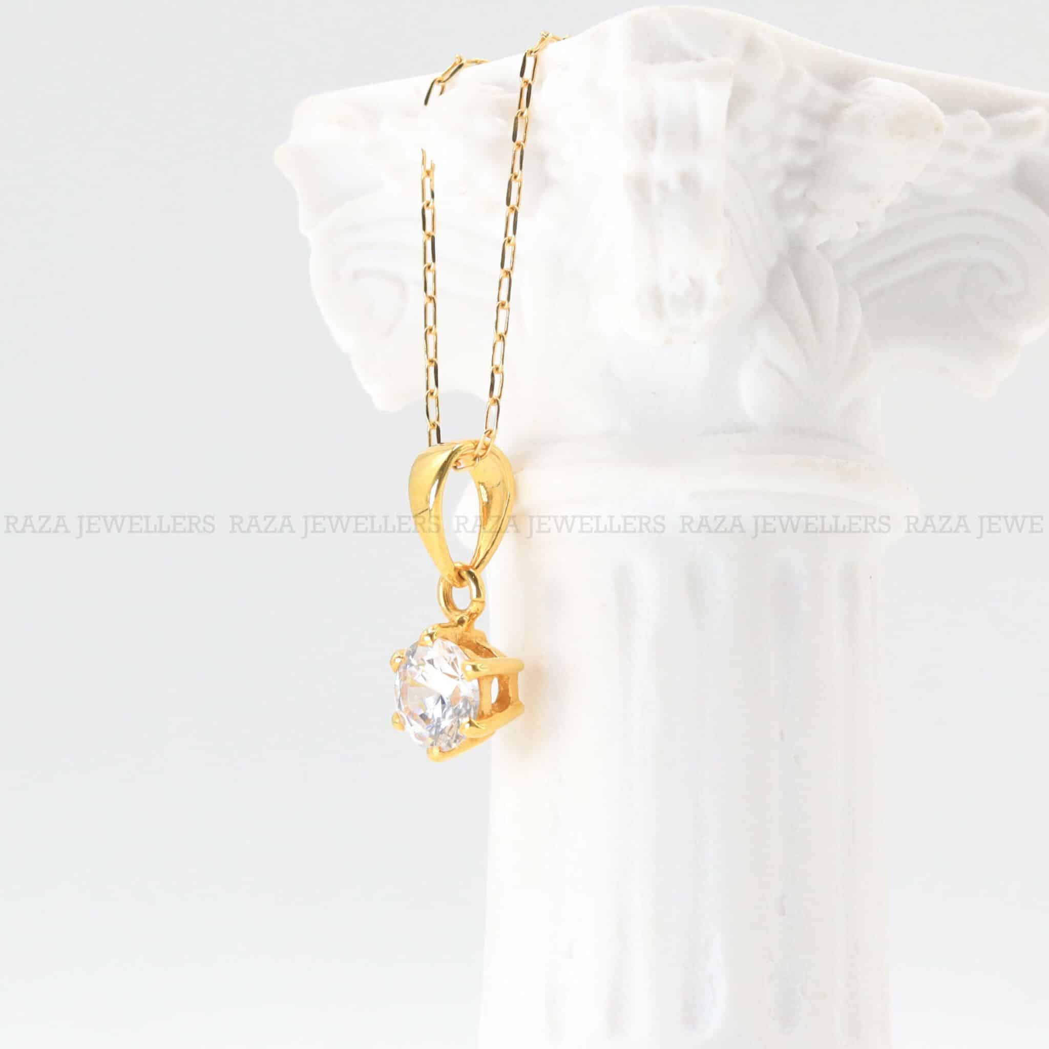 Diamond Gold Locket – Unique Pendant for Women