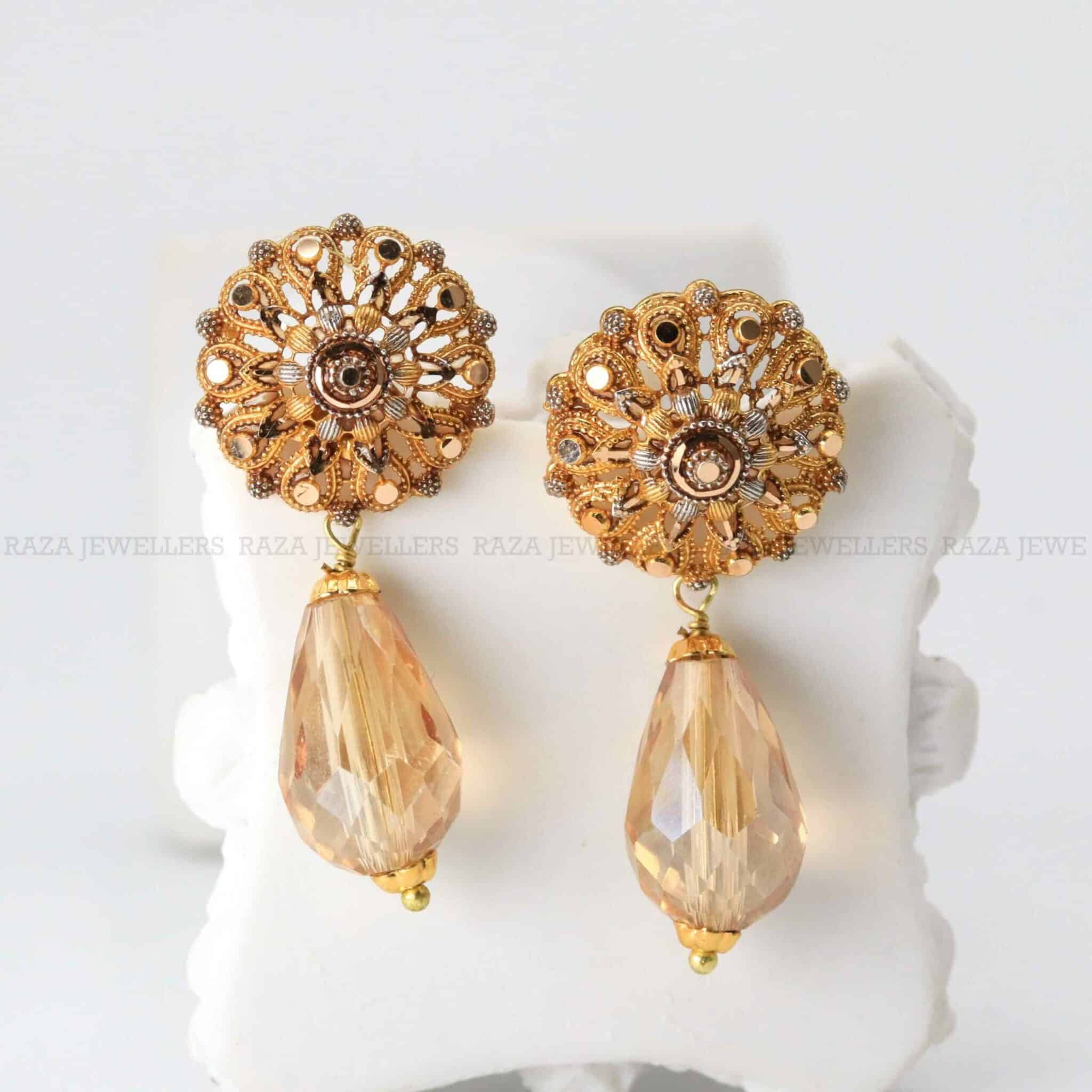 Plain Gold Locket Tops » Raza Jewellers