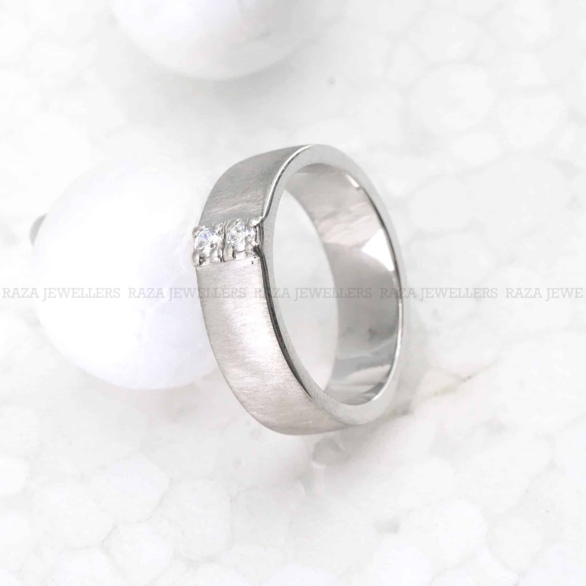 Palladium Gents Wedding Band » Raza Jewellers