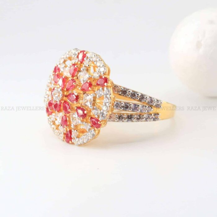 Gold Rings Price in Pakistan (Latest Women Design 22K, 18K)