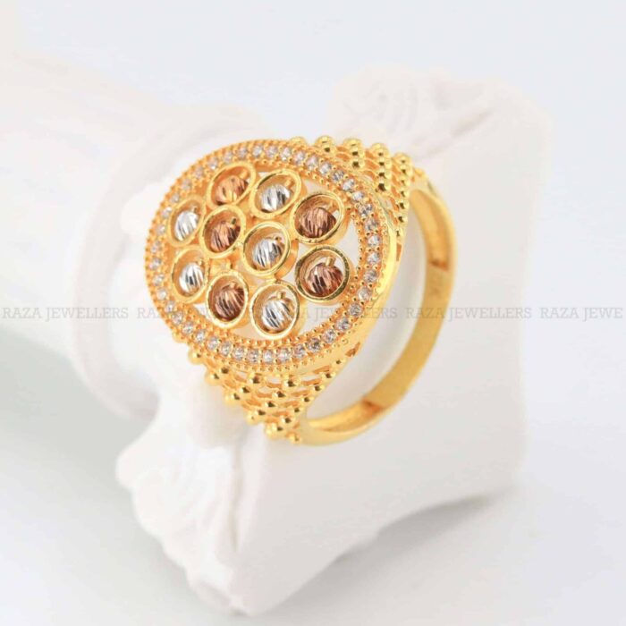 Gold Rings Price in Pakistan (Latest Women Design 22K, 18K)