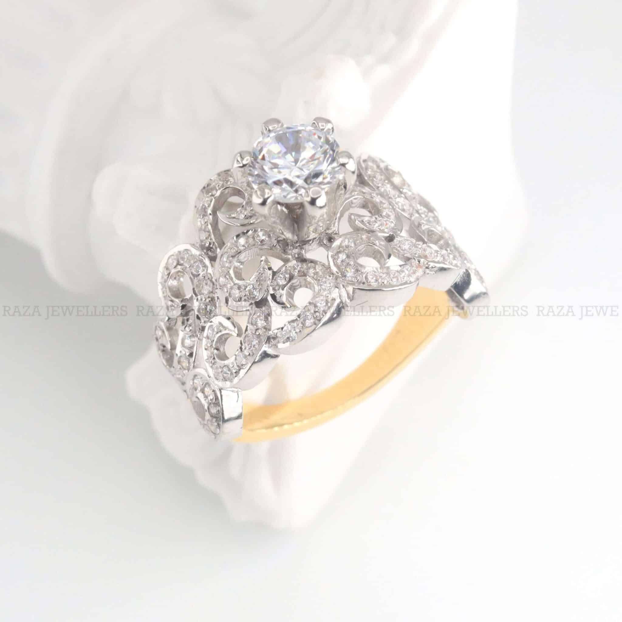 Diamond Style Ring » Raza Jewellers