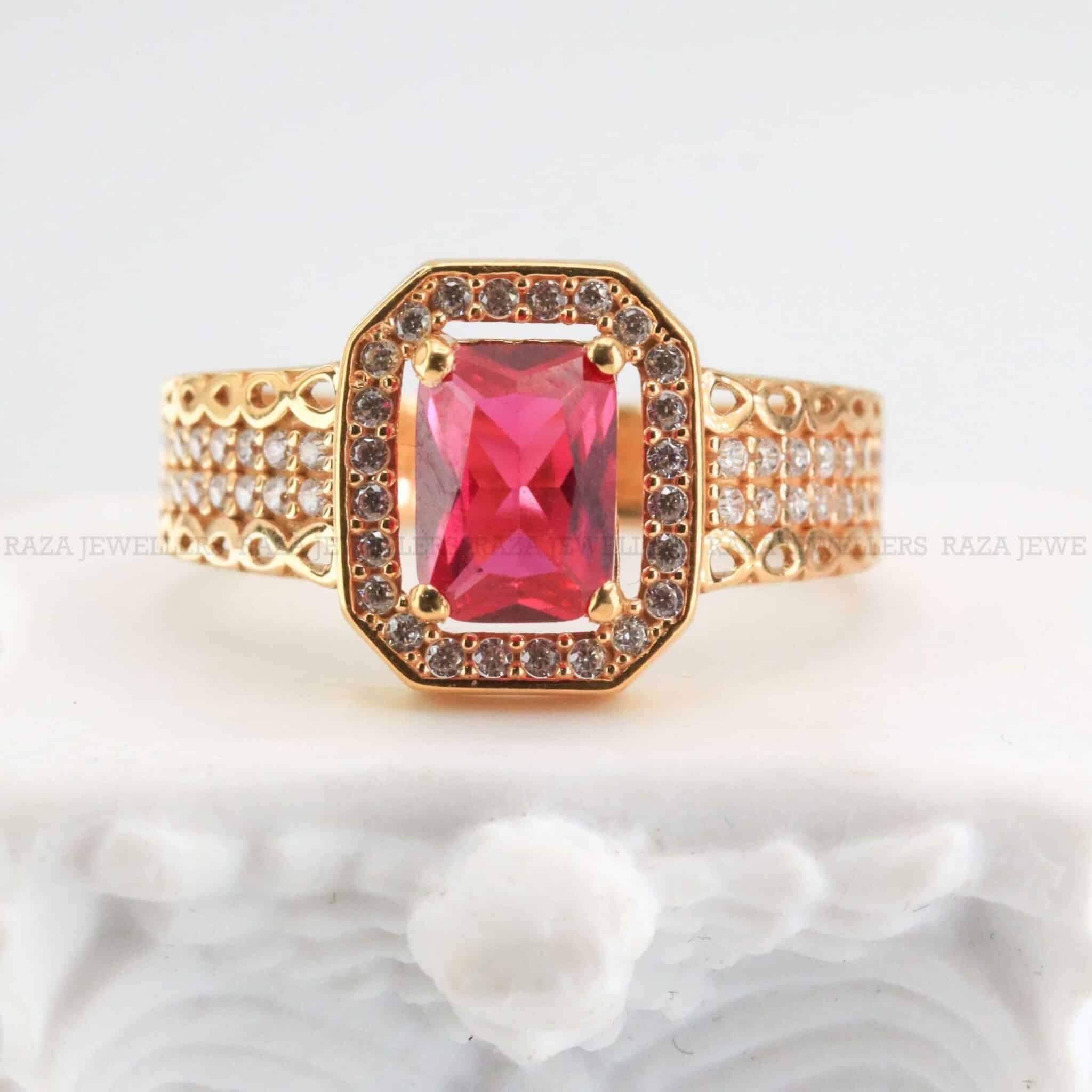 Ruby Ring » Raza Jewellers