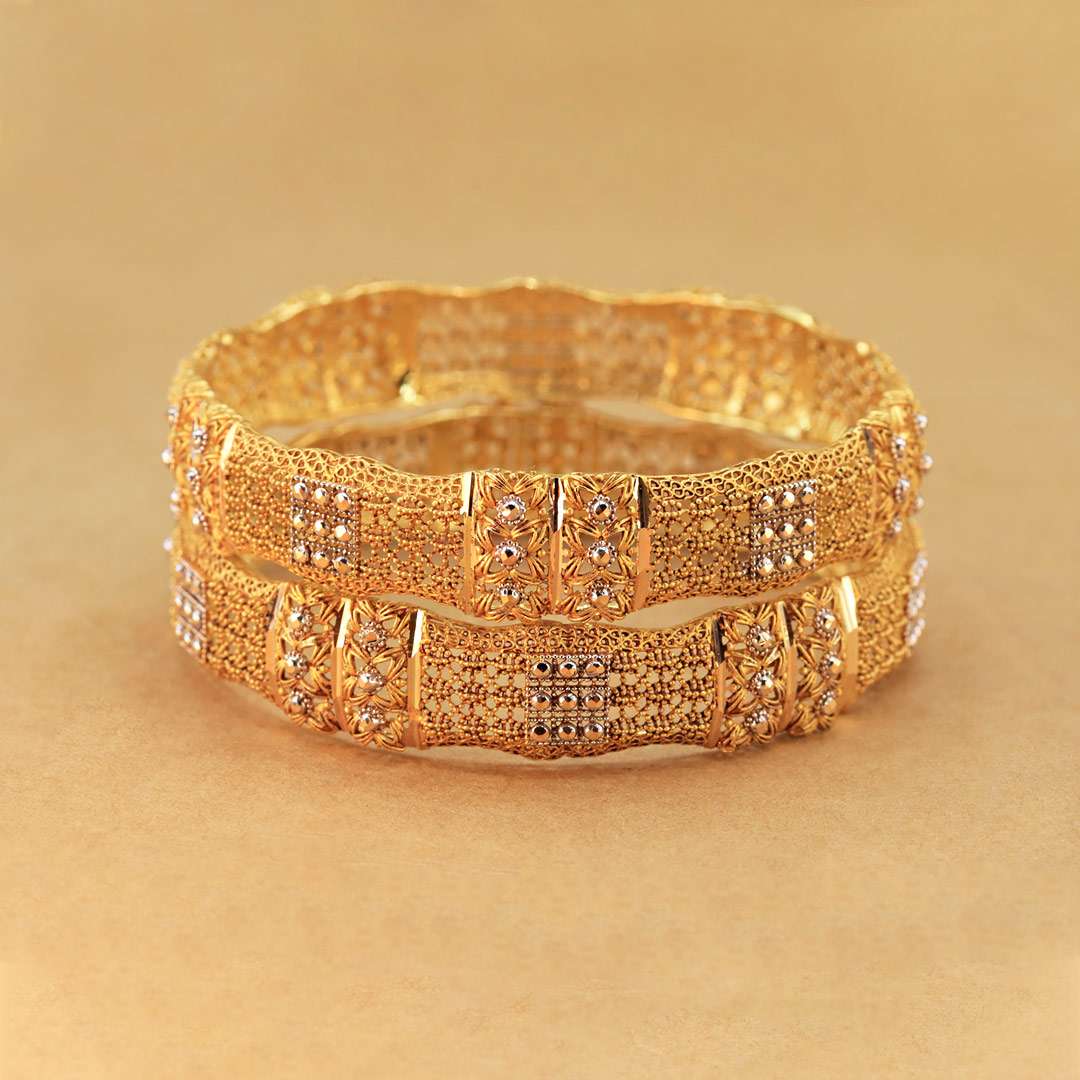 GOLD BANGLES » Raza Jewellers