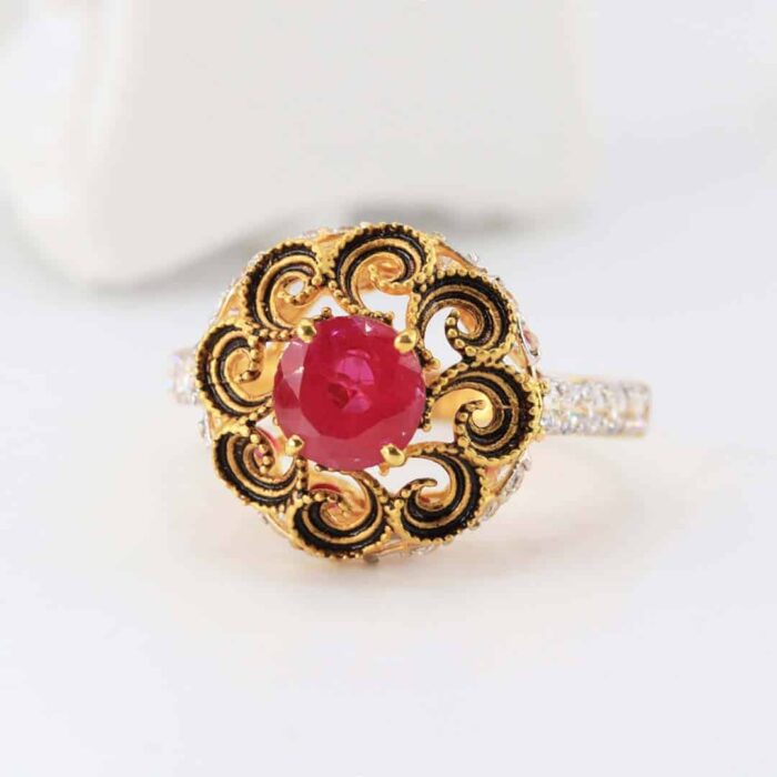 Gold Rings Price in Pakistan (Latest Women Design 22K, 18K)