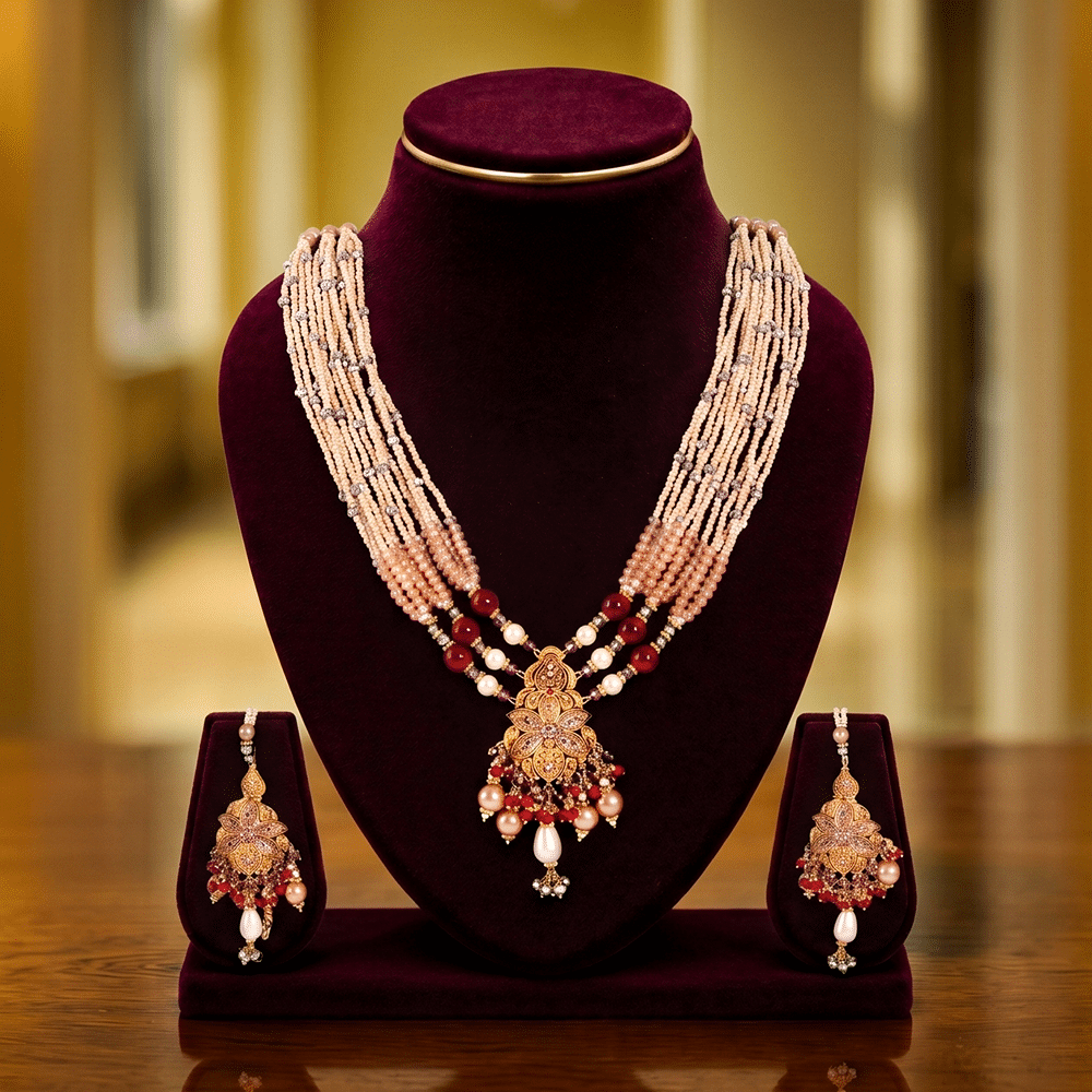 Shampion Necklace Set » Raza Jewellers